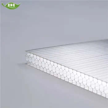 Cellular Polycarbonate Panel Greenhouse Roofs With Plastic ...
