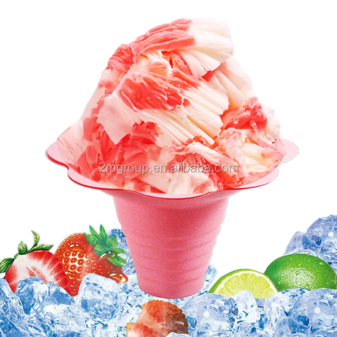 8oz New Styles Colorful Shaved Ice Flower Cups Made In China - Buy 8oz ...