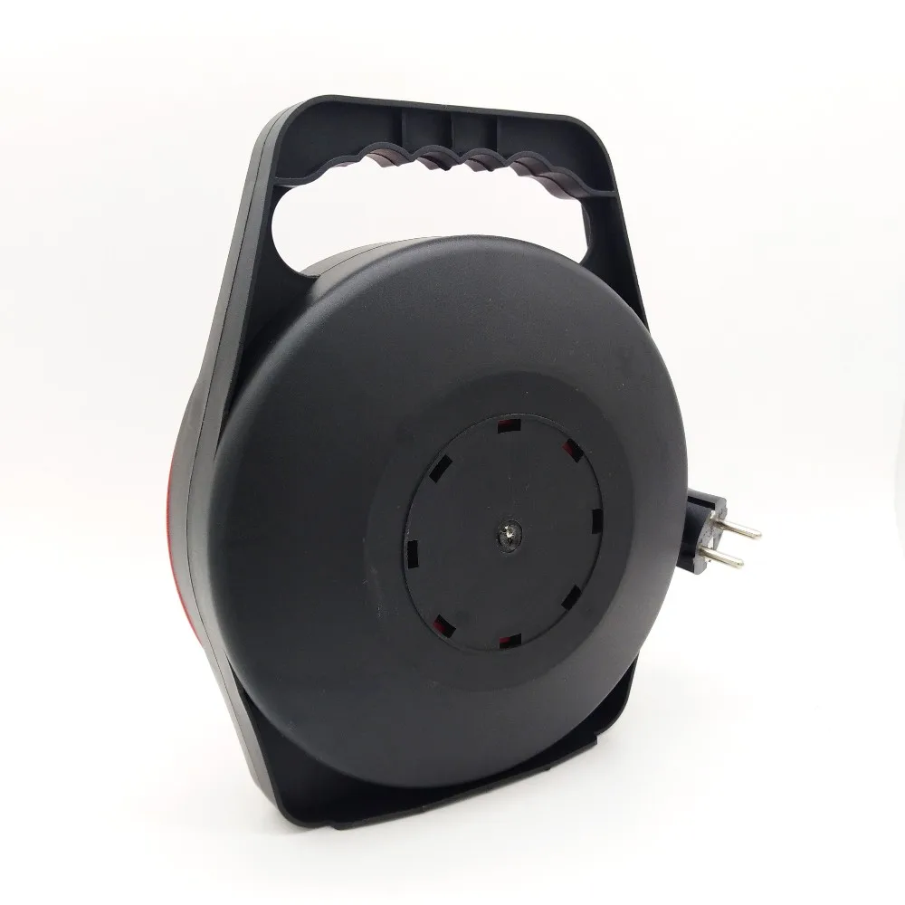 250V Cable Reel Copper Wire Mini Cable Reel Extension Cord With ...