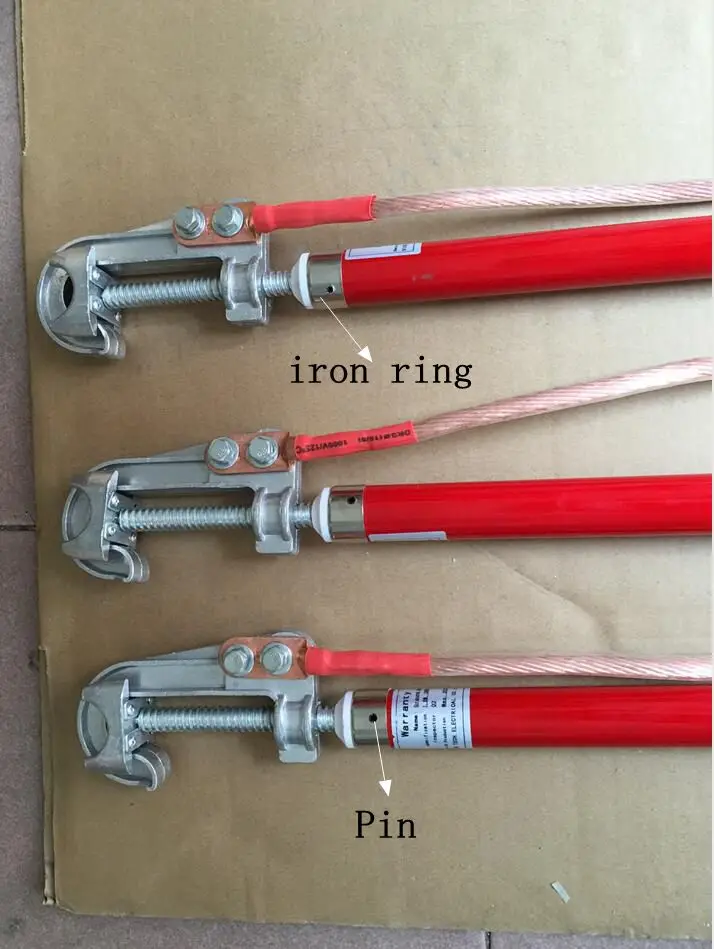 16m Earth Wire with Ground Rod and Line Clamp - Reliable Grounding
