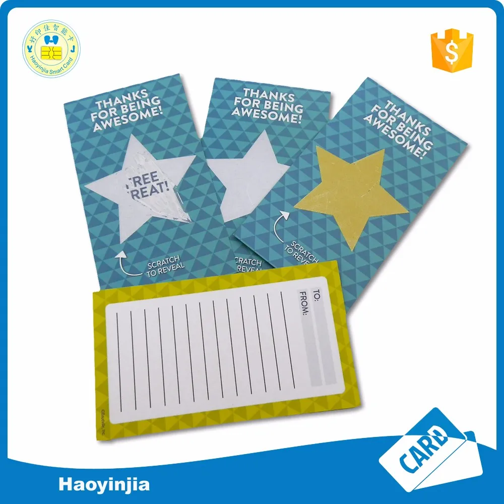 Paper Scratch Cards - Custom Lottery Printing Solutions