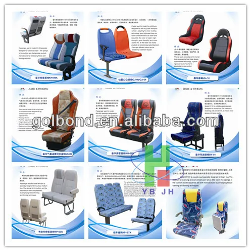 Luxury Passenger Bus Seat for Sale - Jiahe KH-06 Model