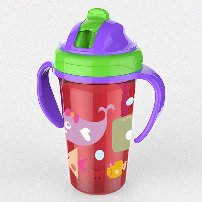 Wholesale Price Bpa Free Cute Design Durable Pp Plastic Baby Drinking ...