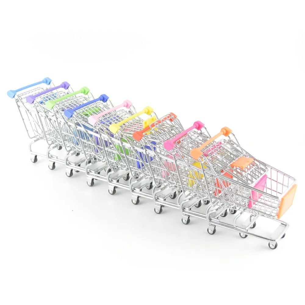 Gift Item Mini Supermarket Trolley Cart Small Shopping Basket For Sales ...