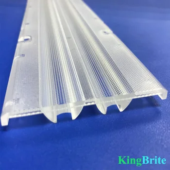 Optical Acrylic Led Linear Light Lens 90degree Pmma Linear Lenses - Buy ...