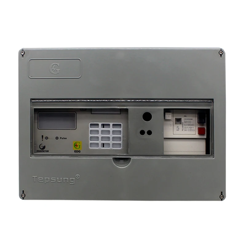 Africa PC Material Prepaid Meter Box for CUI and Breaker