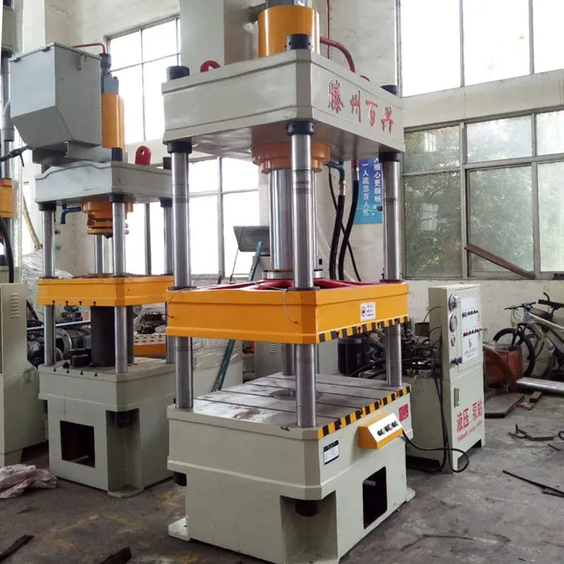 200 Ton Four Column Hydraulic Press Machine - Multifunctional Stamping ...