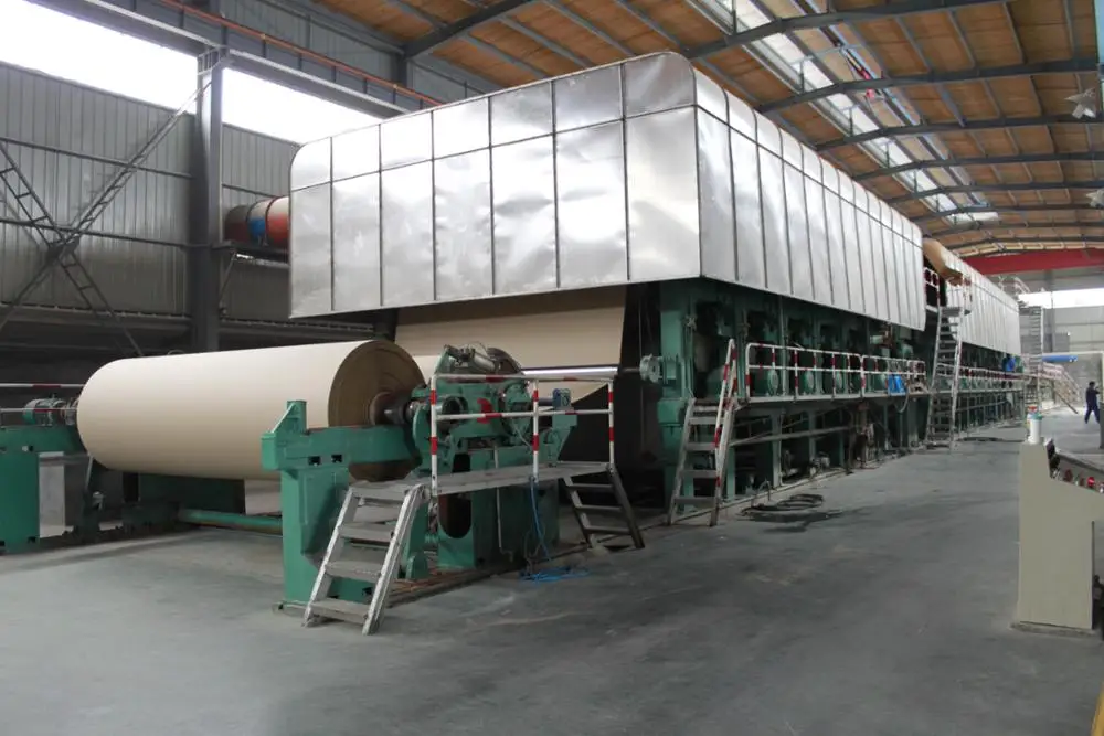 Paper Recycling Plant For Fluting Paper Production Line With Low ...