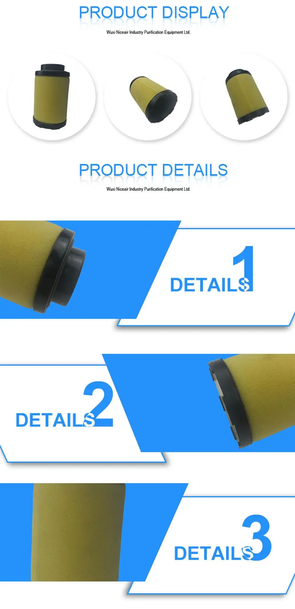 Eco-friendly Orion Air Hydraulic Elements Air Intake Orion Filter ...