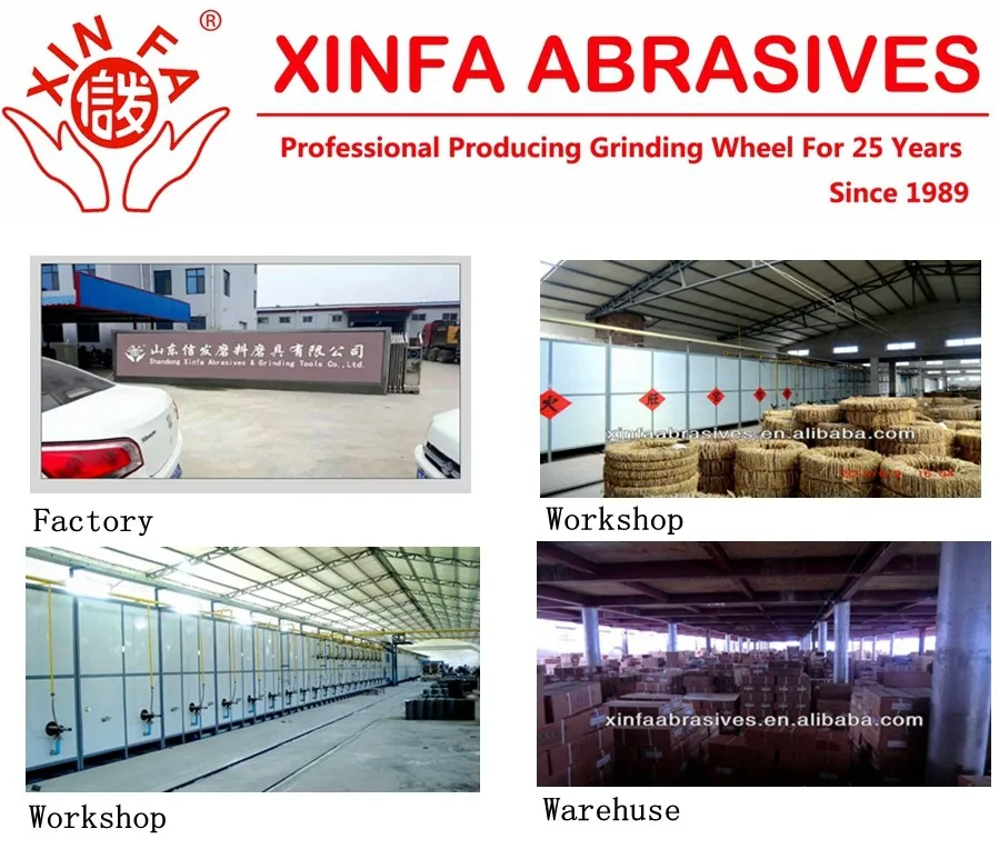 Vitrified Bond Grinding Wheels - Quality from Shandong Xinfa Abrasives