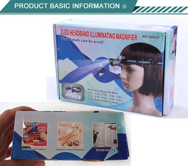 Large Dermatologist Magnifying Glass with Light - Srate
