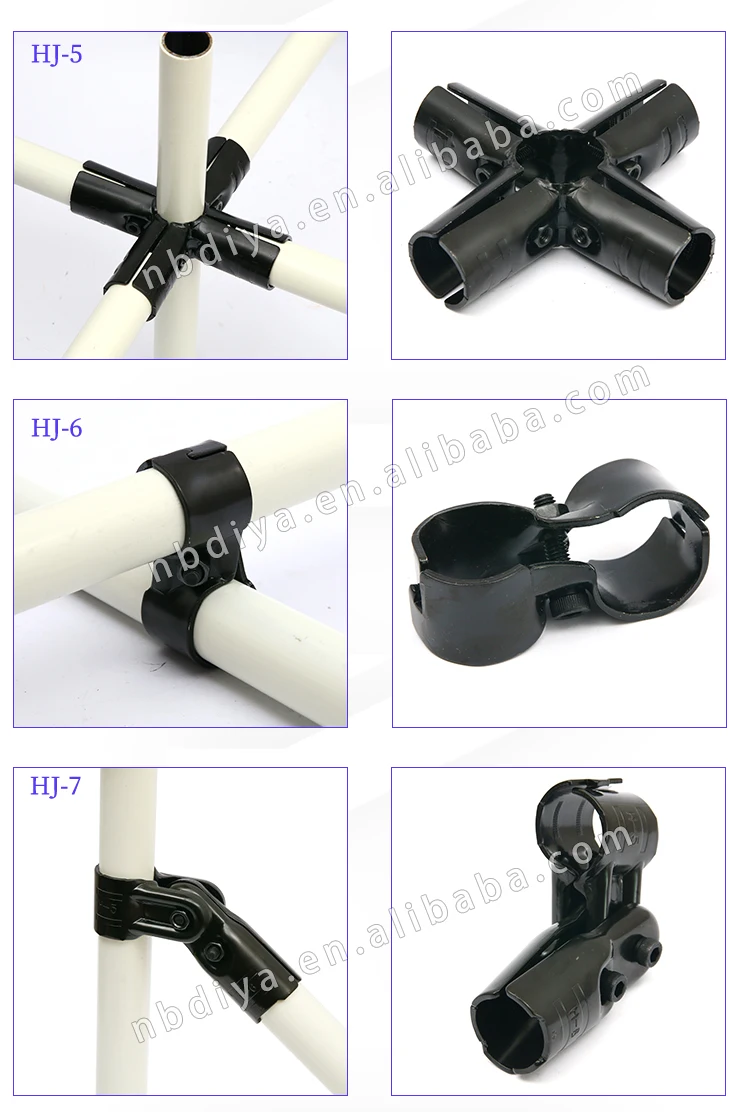 Industrial Lean Pipe Clamps - Durable & Efficient Connectors