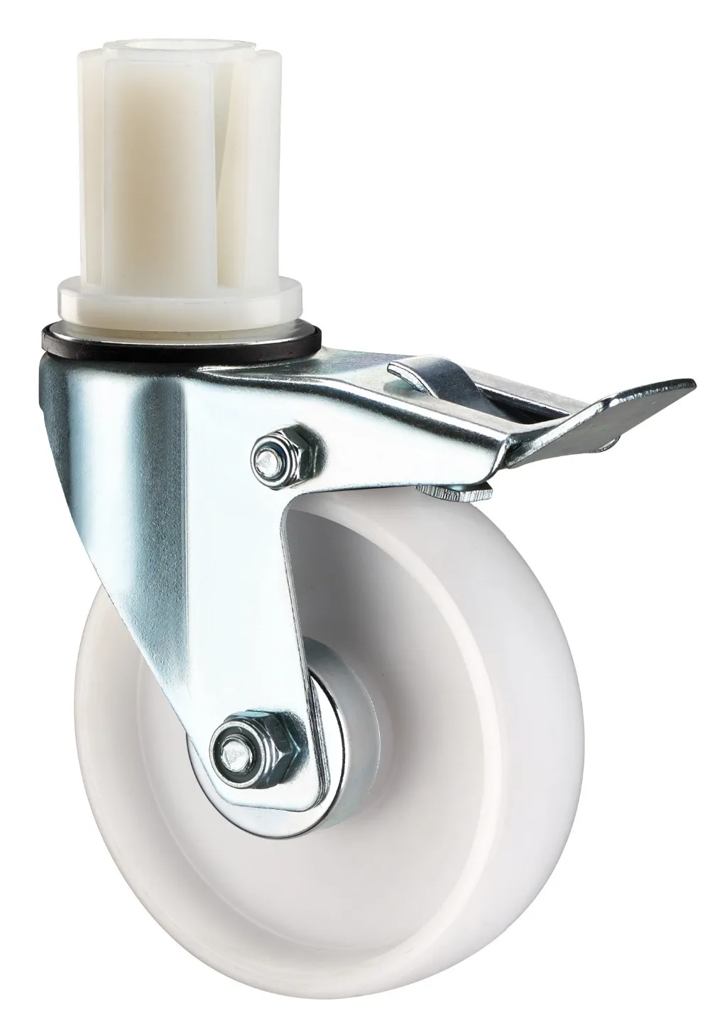 Durable 125mm, 150mm, 200mm PA Scaffold Casters for Scaffolding