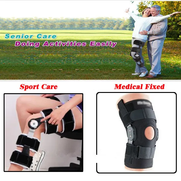 Adjustable Orthopedic Medical Post-Op Hinged Knee Brace