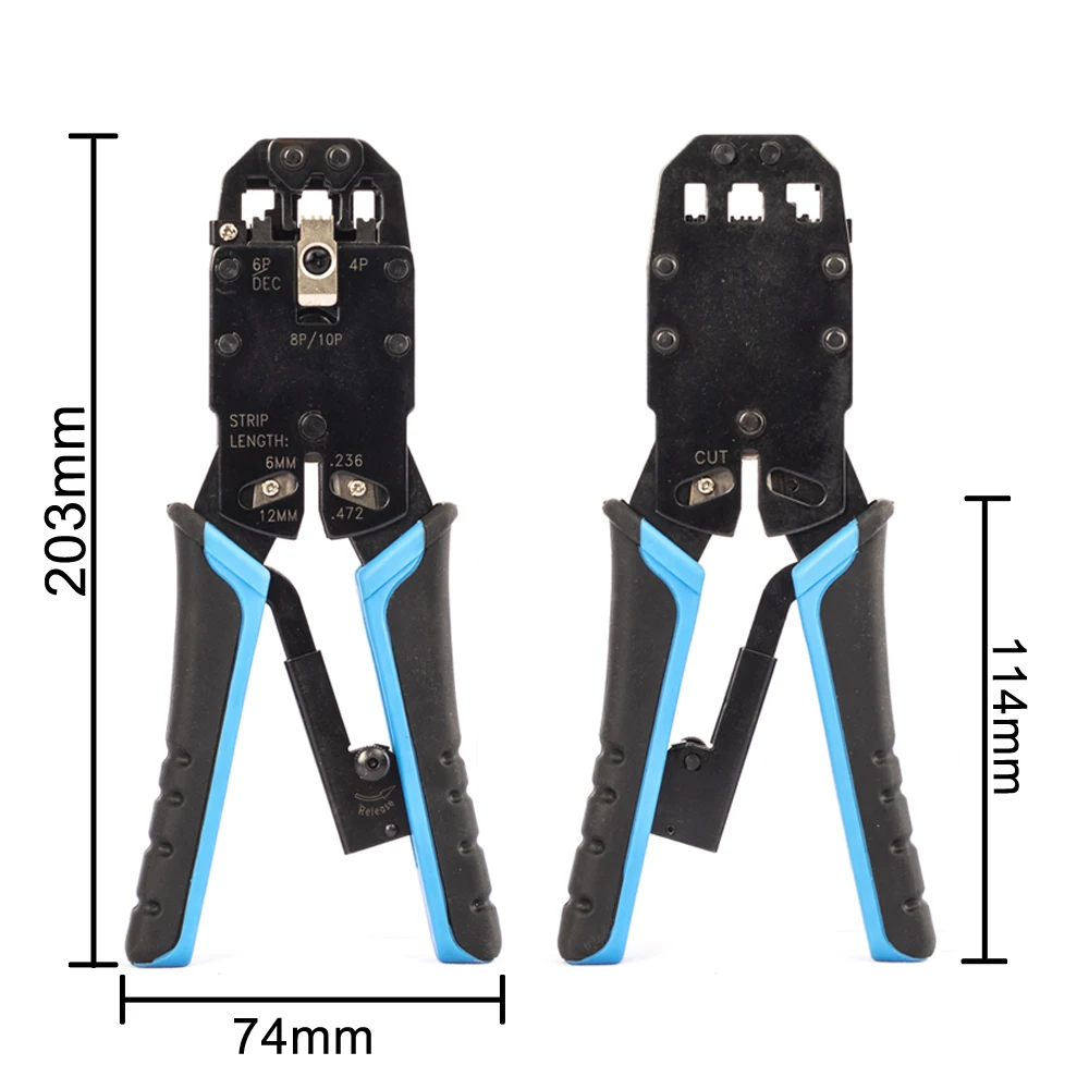 Haicable HT-200R Modular Plug Crimping Tool - Industrial Grade