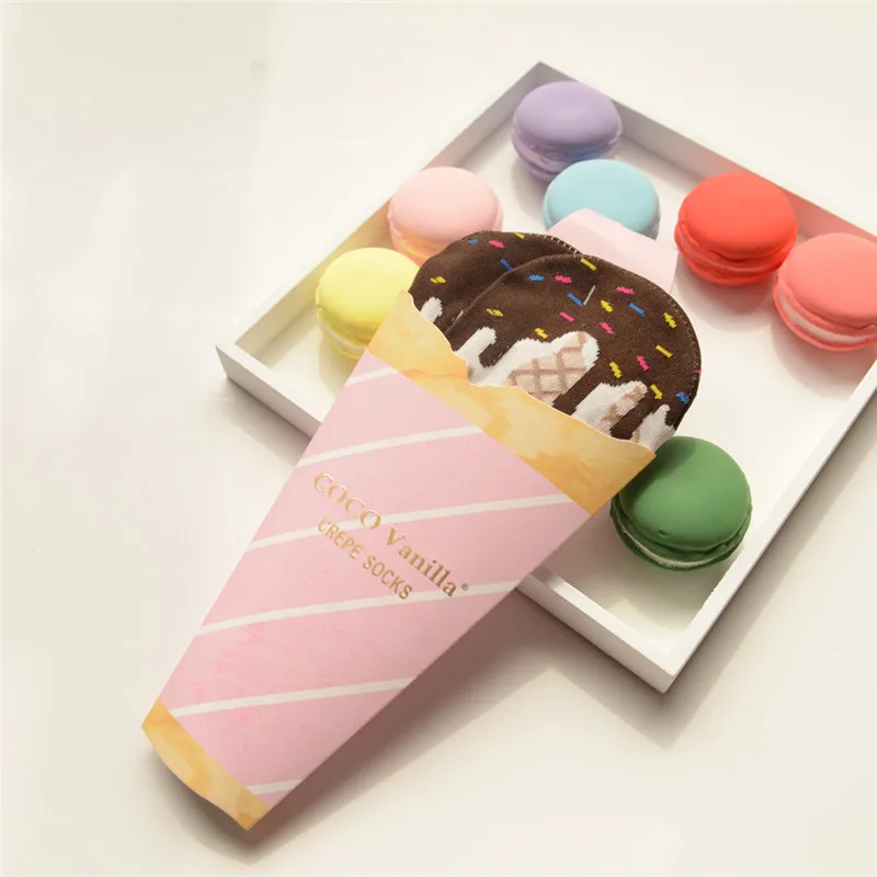 Crepe Socks - Funny Food Socks for All Seasons