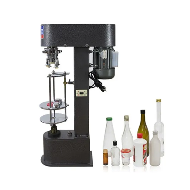 Dk-50 Semi Automatic Ropp Cap Wine Bottle Screw Cap Machine - Buy Wine Bottle Screw Cap Machine ...