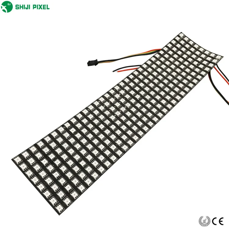 8*32 Low Voltage Panel Led Matrix Apa102c Led Dot Matrix Display Screen ...