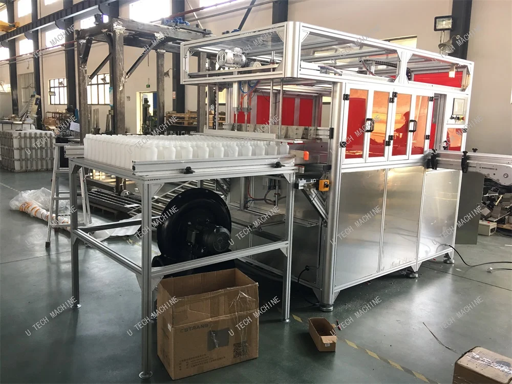 Automatic Plastic Hdpe Bottle Jar Jerry Can Bagging Packing Bagger ...