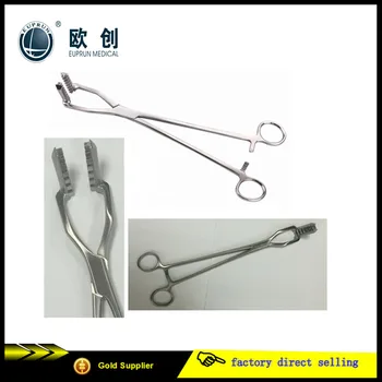 Medical Pincers Forceps Dentate7,8,9 Teeth Purse String Clamps - Buy ...