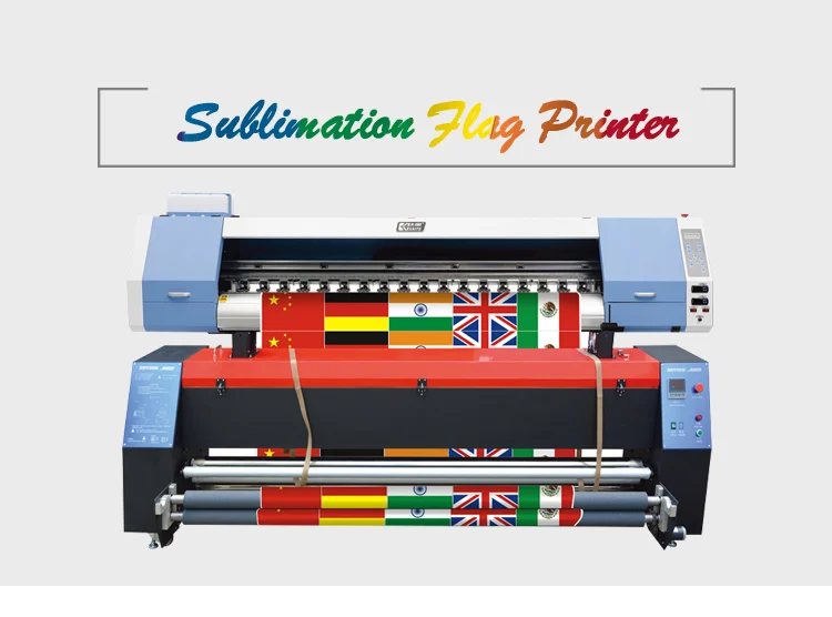 Wholesale Printer Supplier 180cm Sublimation Flag Printer Machine For ...
