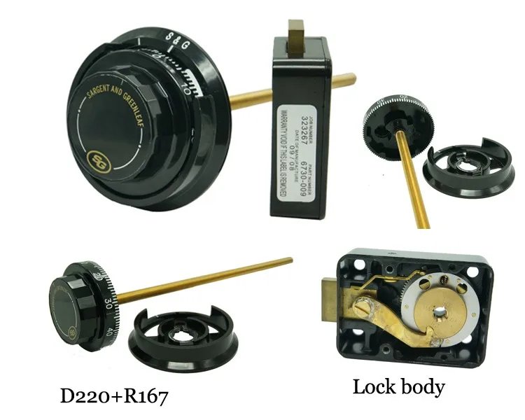 S&g Sargent Greenleaf Safe Vault Dial New Lock S&g 6730 - Buy Safe ...
