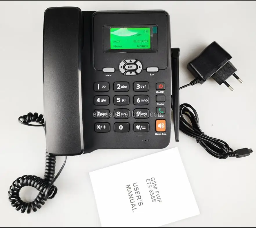 GSM FWP 6588 Cordless Phone - Reliable Analog Communication