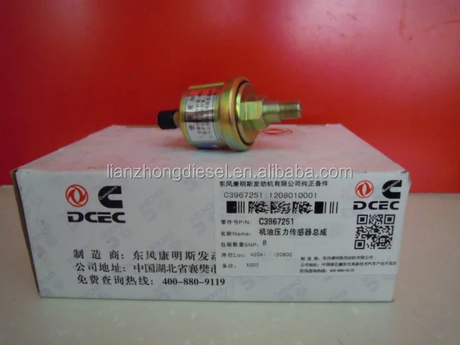 6ct Oil Pressure Sensor 3967251 - Buy 6ct Diesel Truck Engine 3967251 ...