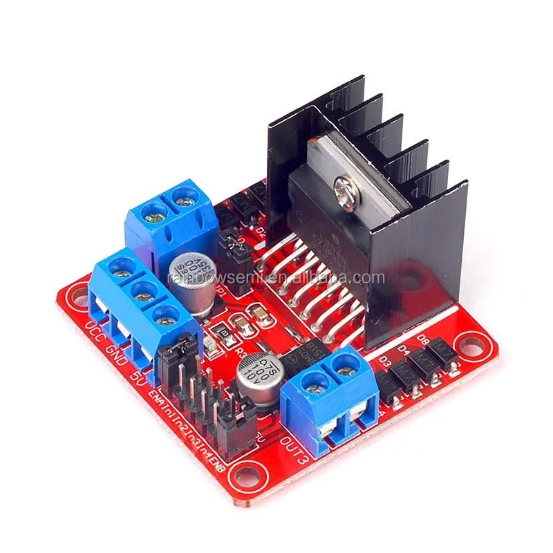 L298n Module Dual H Bridge Stepper Motor Driver Board Module Motor ...