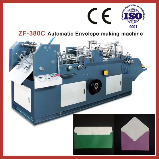 380c Full Automatic Wallet Packet Envelope Making Machine - Buy Wallet ...
