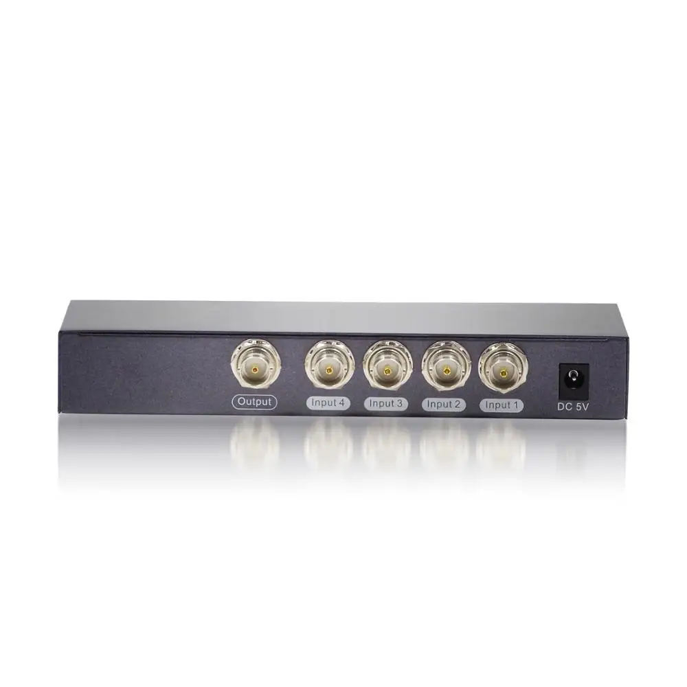 Sdi Switcher 4x1 Hub Sdi Intelligent Switch Extender 4 To 1 Converter For 3g Hd Sd Monitor ...