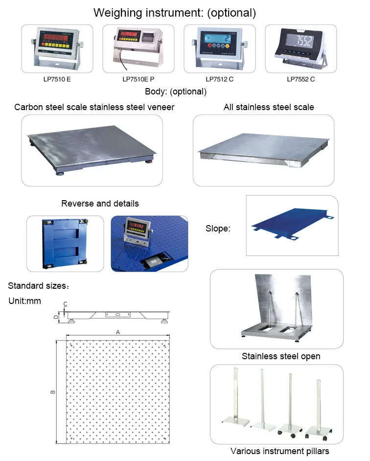 Locosc LP7620 Weighing Scale - Precision and Reliability