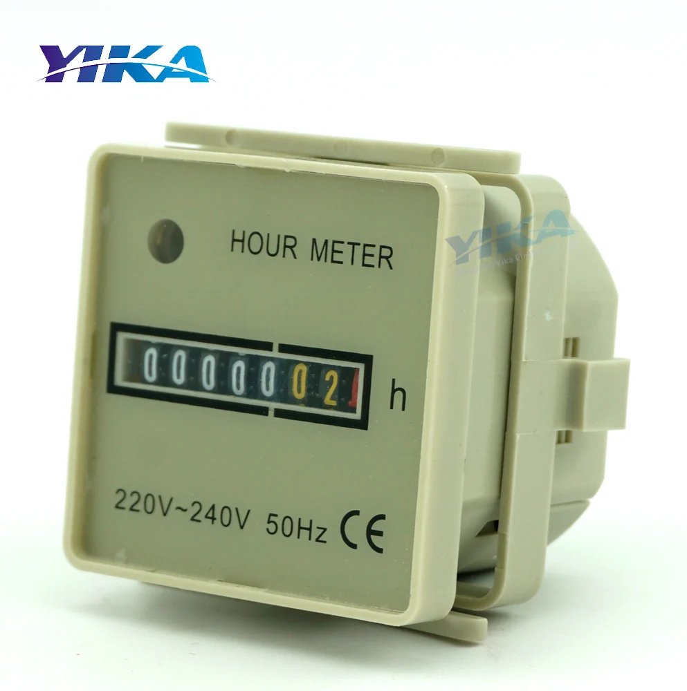 Yika Hm-2 48x48 Ac 120 Volt Dc 24v Engine Hour Meter - Buy Dc 24v Engine Hour Meter For 48x48 Ac ...