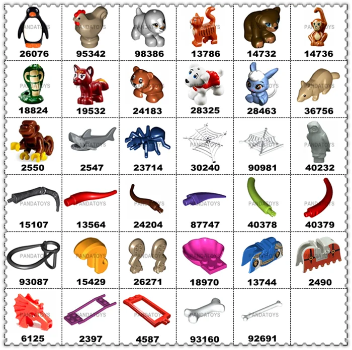 Smart 6+kids Learning Toys Legos Friends Building Blocks Animal Bunny ...