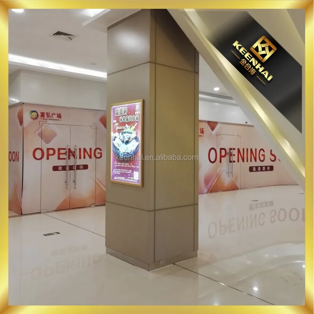 Aluminum Column Cladding for Modern Interior Decoration