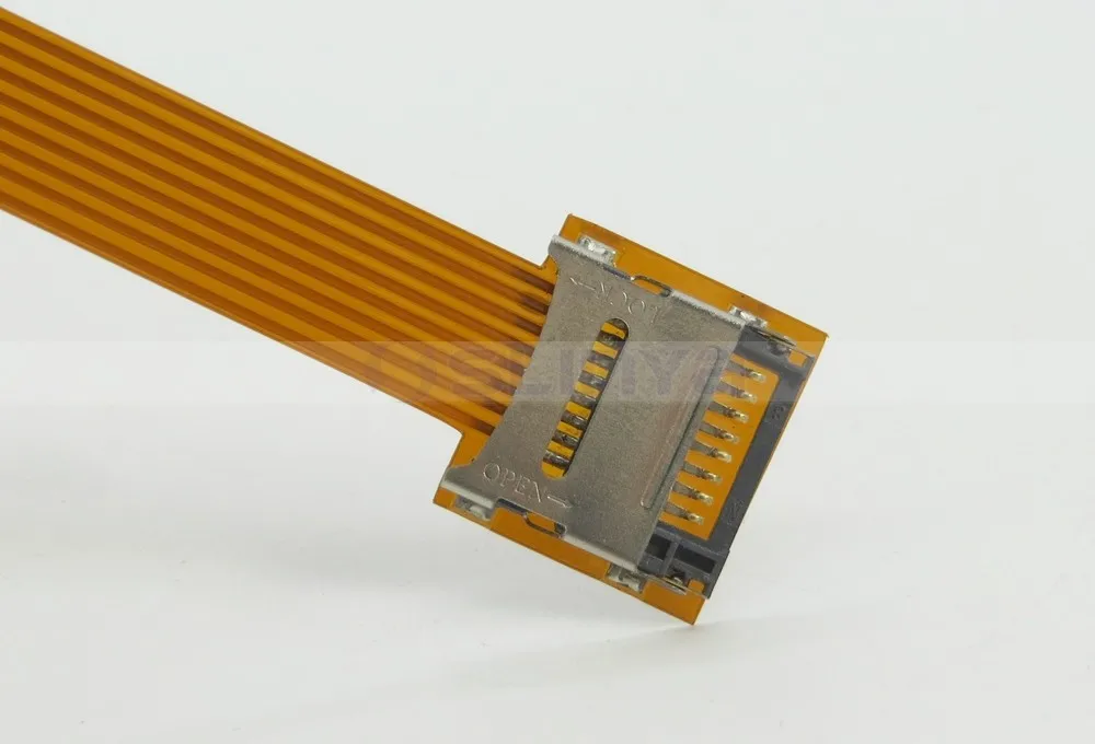 Female to Male TF Card Extension Cable - Gold Plated Connector