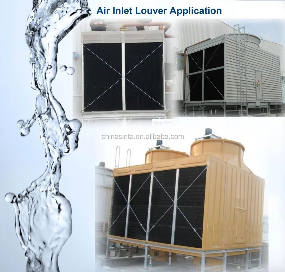Factory Supply Hvac Cooling Tower Air Inlet Louver - Buy Cooling Tower ...