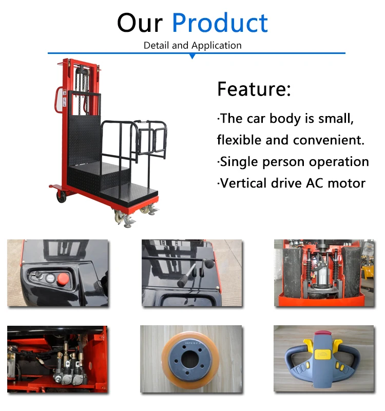 Factory Directly Supply Direct Hydraulic Vertical Order Picker ...