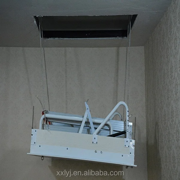 Attic Rope Ladder - Telescopic Retractable Ceiling Access