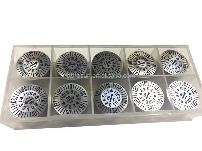 High Quality Mold Component Date Stamp Date Code Insert Date Indicator ...