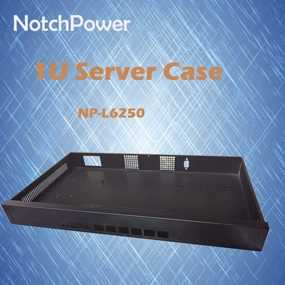 19inch Rack Mount Router 1u Network Case 6 Lan Port Firewall Chassis ...