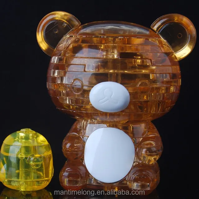 creative gift diy 3d stereoscopic crystal puzzle childrens - 动态图库网