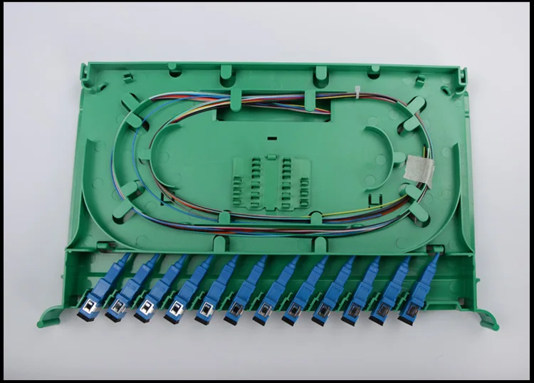 19 Inch 2U Optical Fiber Distribution Frame - 24 Core ODF