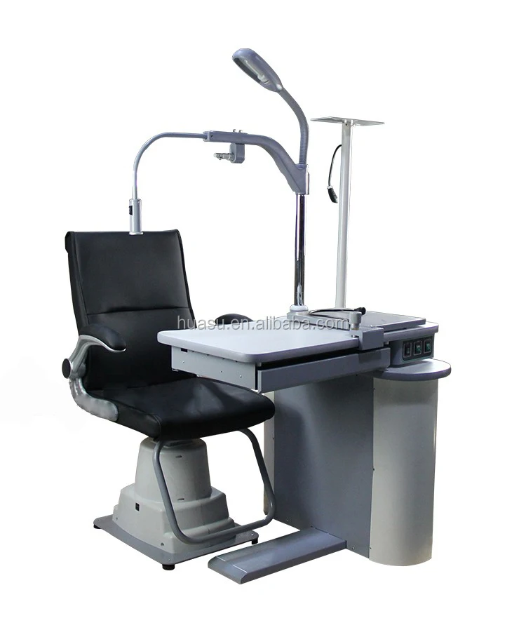 China Optometry Ophthalmic Chair Table Unit Phoropter Stand - Buy ...