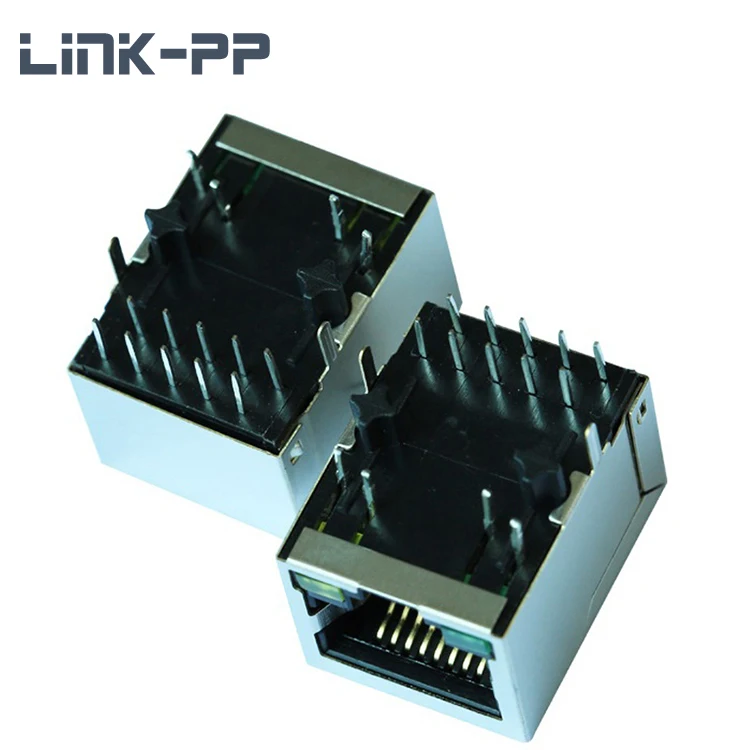Hr911105a Single Port 8p8c Modular Jack Rj45 Connectors - Buy Hy911105a ...