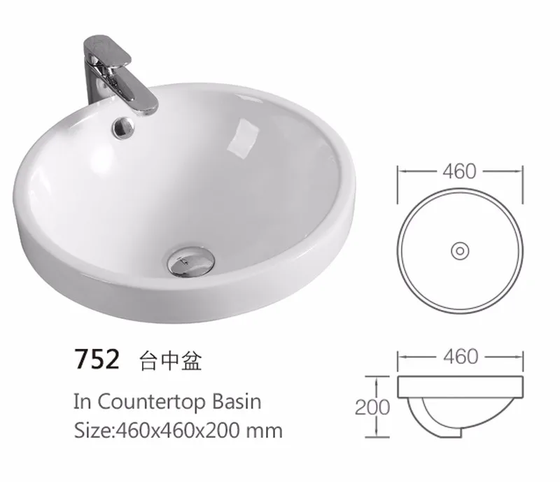 Solid Surface Wash Basin Pictures Round Semi Recessed Cabinet Sink