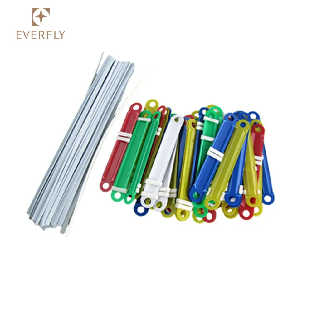 School Colored Plastic 8cm Low Price Paper Document Fastener - Buy ...