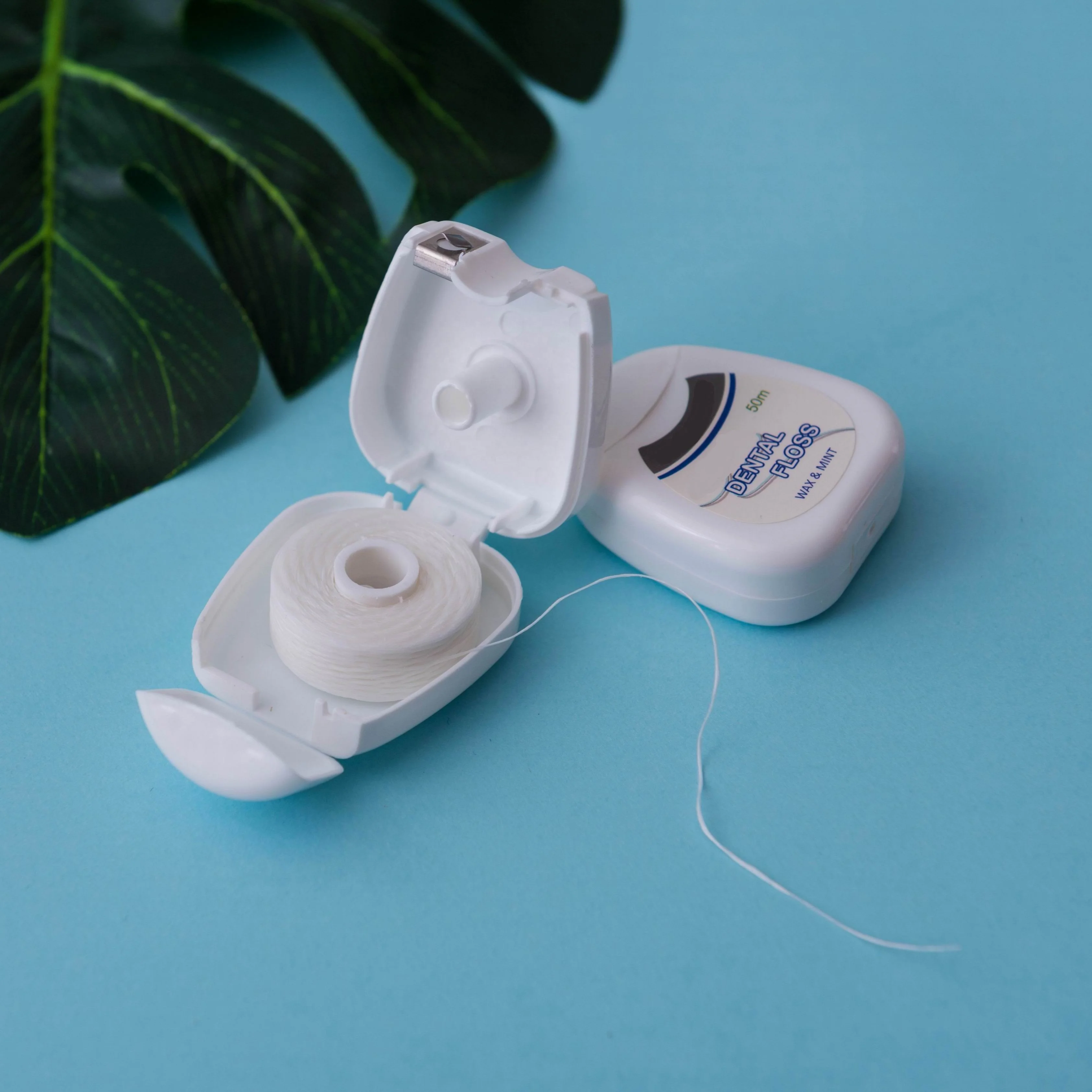 Eco Friendly Biodegradable Pla Corn Dental Floss Starch Waxed With Mint ...