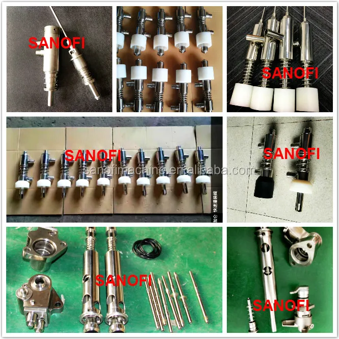 Overflow Liquid Filling Nozzle / Water Filling Nozzle Spare Parts ...