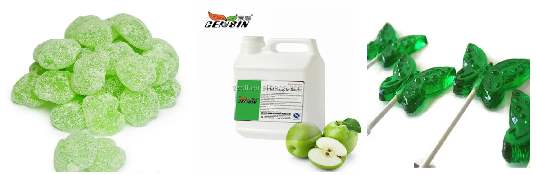 Sour And Sweet Fresh Green Apple Flavor Concentrate For Candy Flavor ...